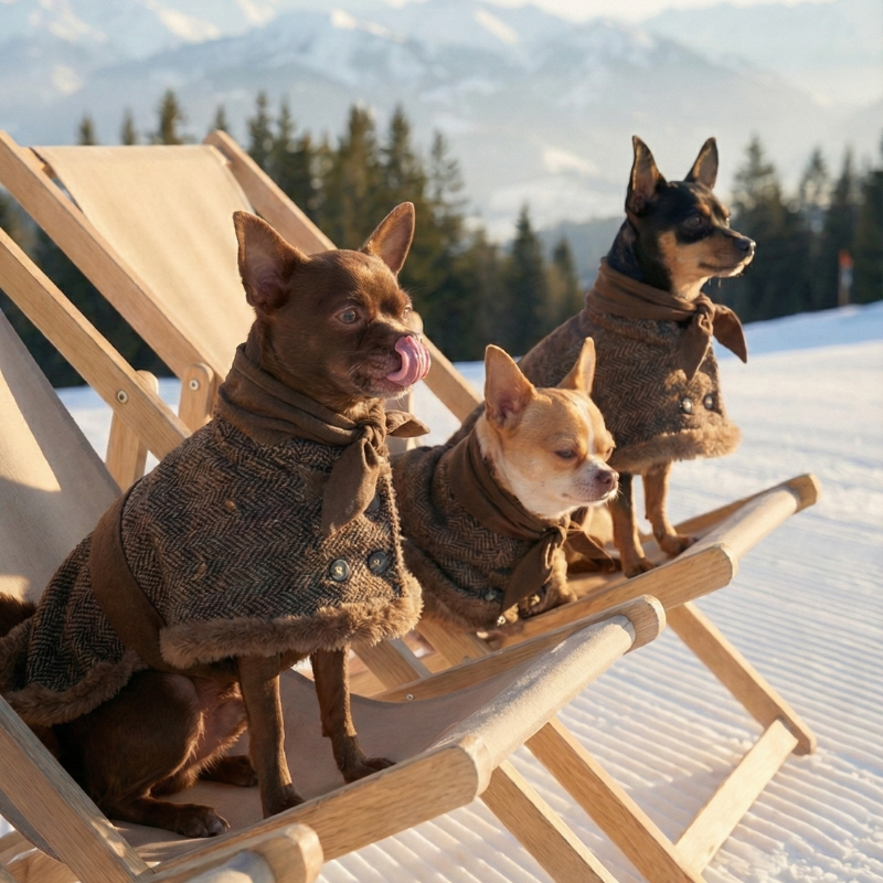 Best Designer Dog Coats | Wool Tweed Dog Coats for Small Dogs – BONDIR